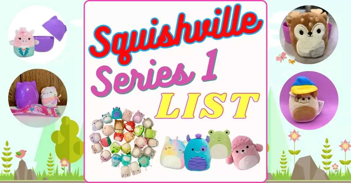 Squishville Series 1 Mini Squishmallows Complete List